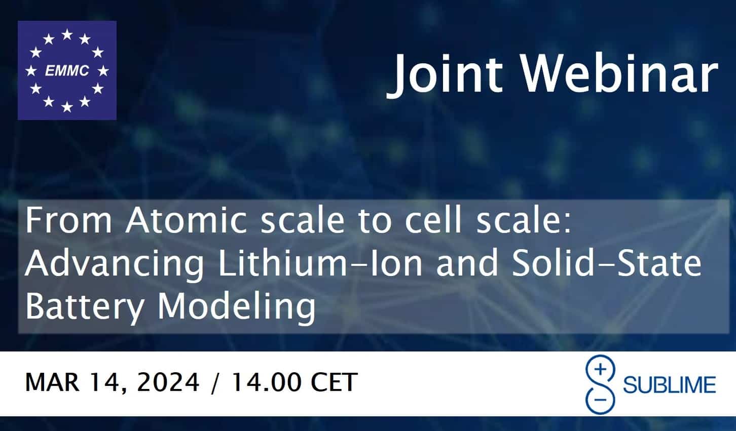SUBLIME/EMMC Webinar 2024